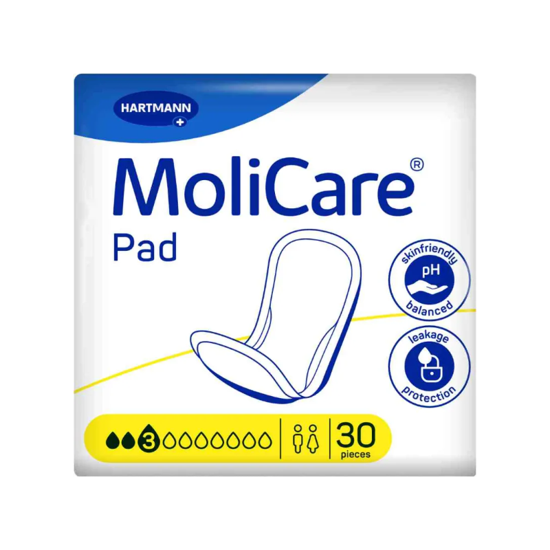 Hartmann Molicare Pad 3 gouttes | Unisekse incontinentie inleggers ...